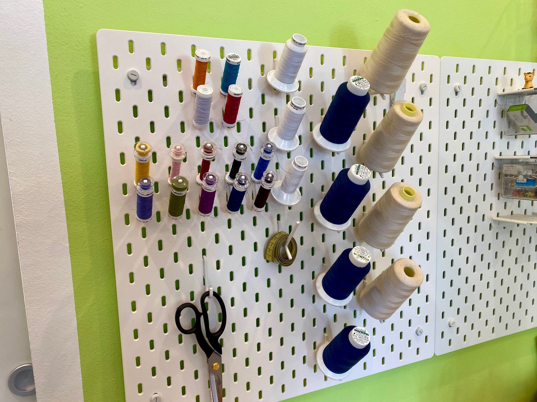 No. 4 - Madeira 2500 M Thread Spool Holder for Ikea Skadis - Etsy