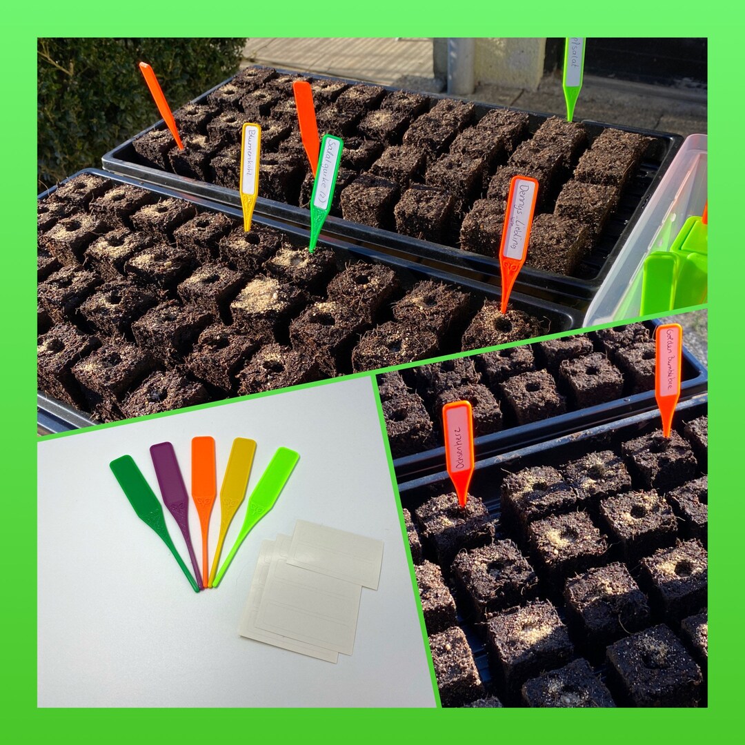 Planting Sign, Herb Sign & Garden Marker, Flower Sign, Vegetable Marker ...