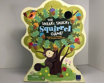 The Sneaky Snacky Squirrel Game. Preschool 2703 - Etsy