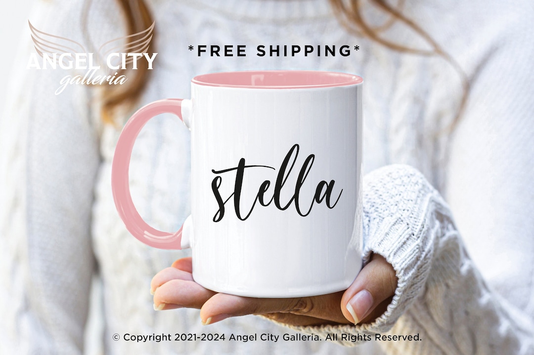 Custom Coffee Mug With Text Custom Large Personalized Coffee Mugs ...