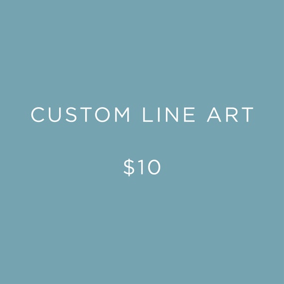 Custom Line Art | Etsy