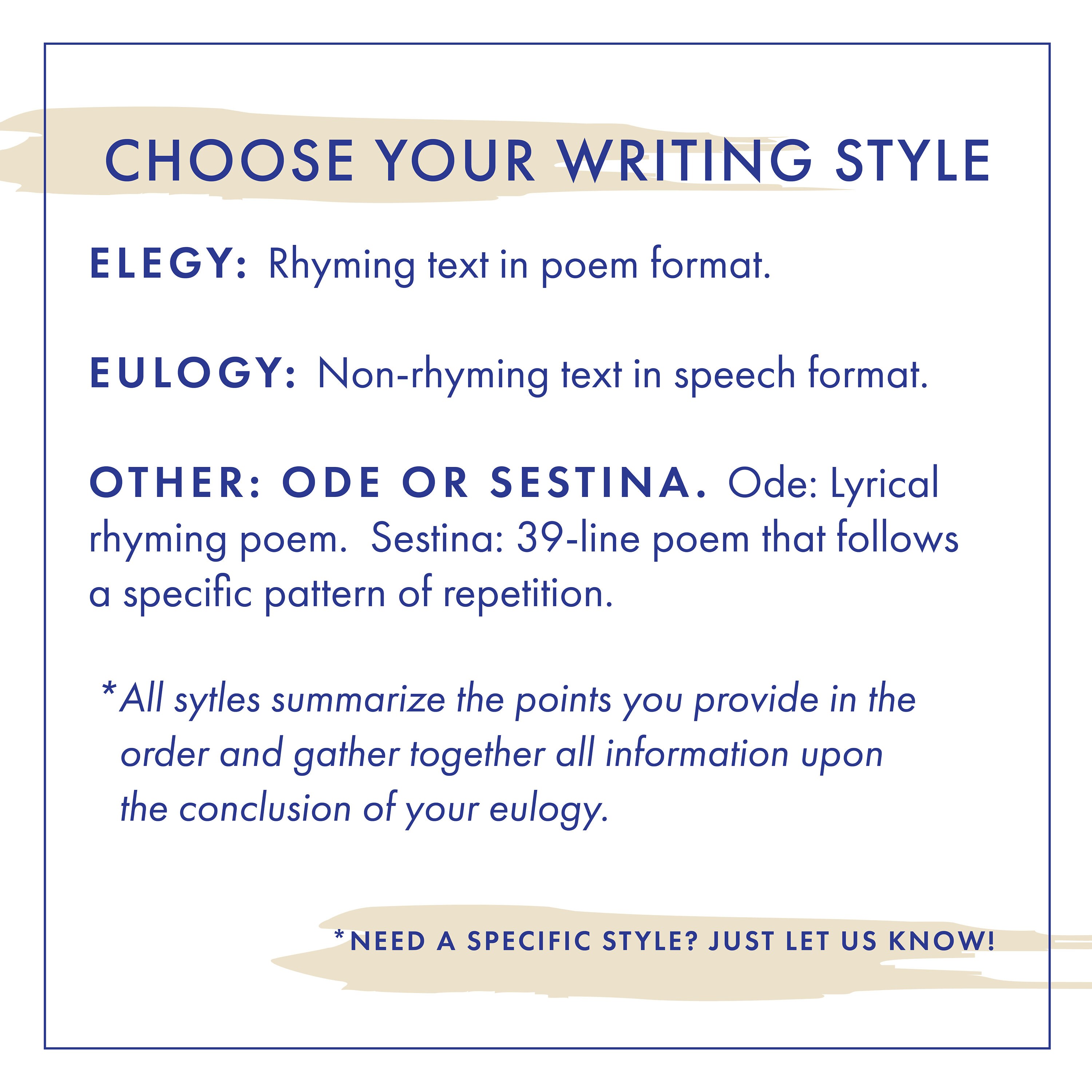 Custom Elegy Poem Print - Personalized Memorial Gift (PDF Download) - Etsy