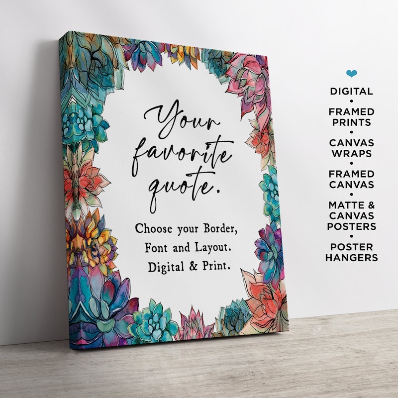 Signs With Quotes - Etsy