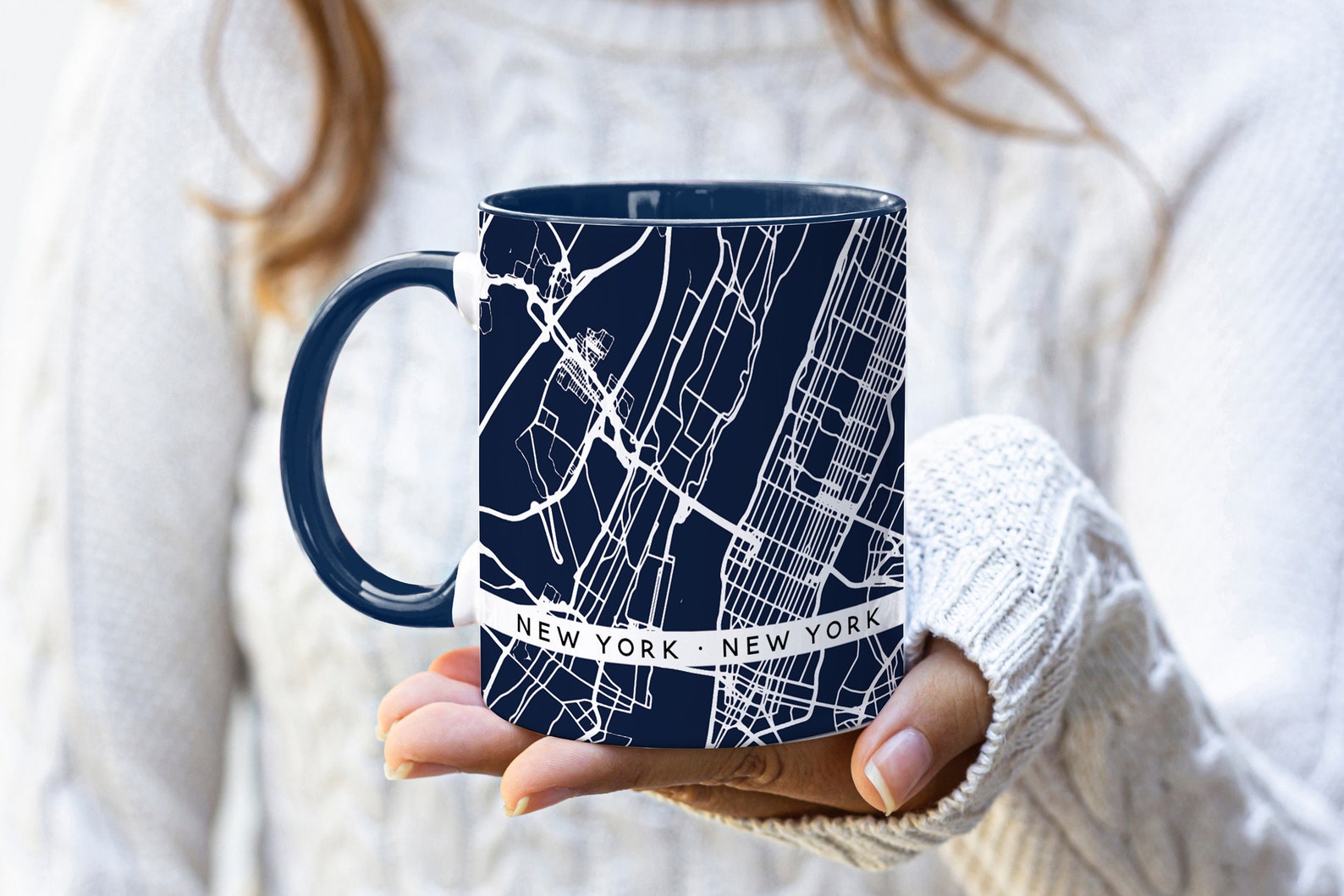 Custom City Map Coffee Mugs Personalized Coffee Mugs With Custom City ...