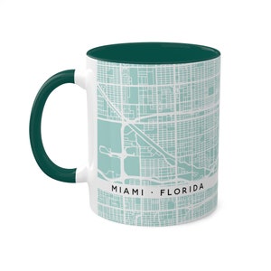Custom City Map Coffee Mugs Personalized Coffee Mugs With Custom City ...
