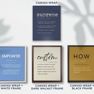 Custom Definition Print,custom Word Art,custom Word Definition ...