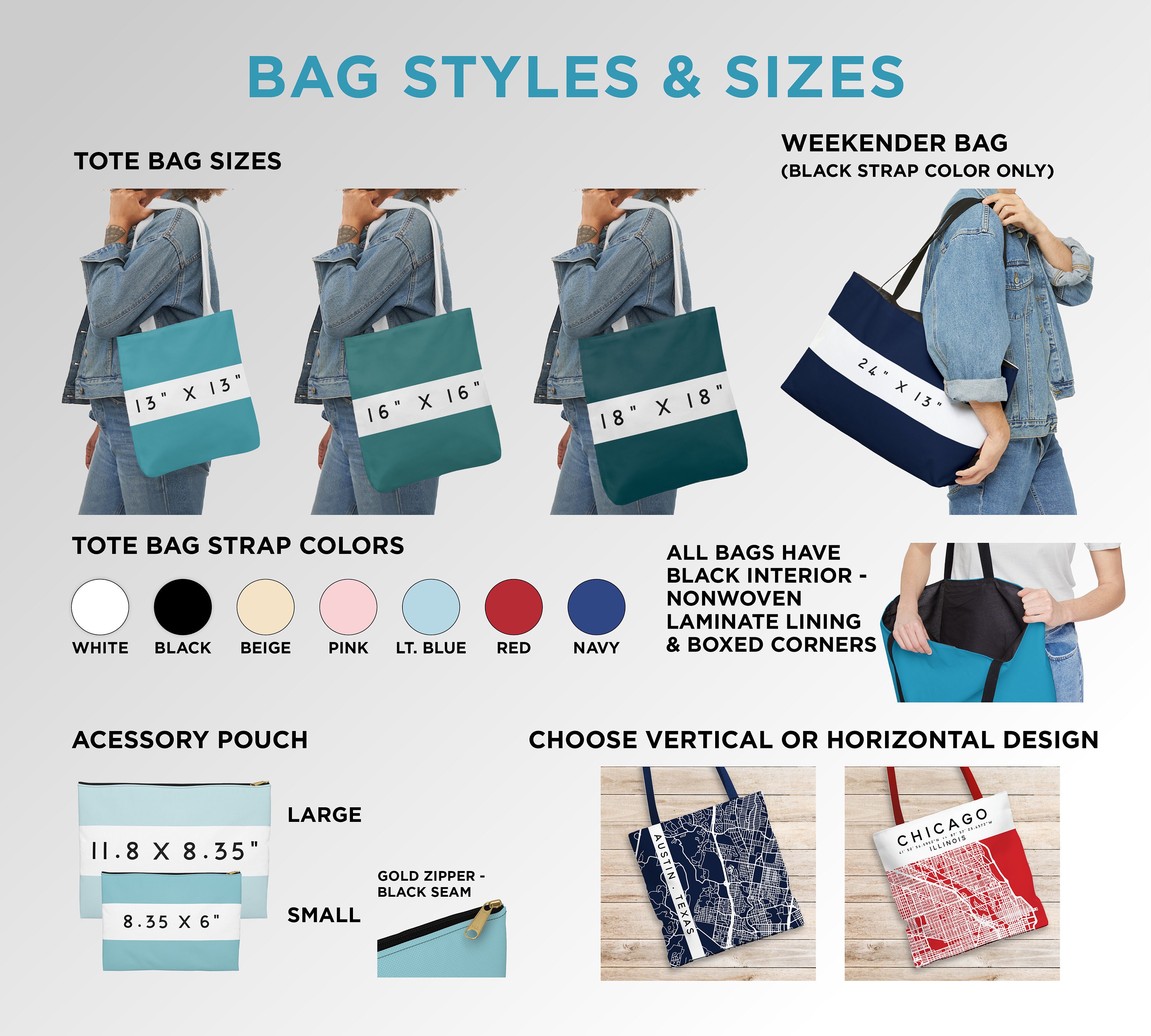 Custom Tote Bag With City Maps Personalize Tote Bag Any City Reusable ...