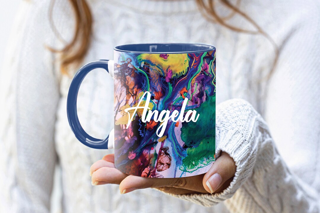 Custom Coffee Mug With Text Large Personalized Coffee Mug Custom Text ...