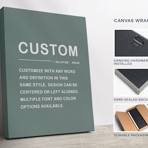 Custom Definition Print,custom Word Art,custom Word Definition ...