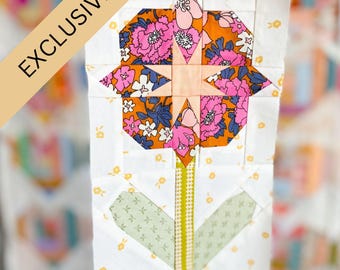 Daisy FPP Pattern - PDF Download - Foundation Paper Piecing - Etsy