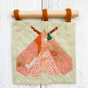 Moth FPP Pattern - PDF Download - Foundation Paper Piecing - Etsy