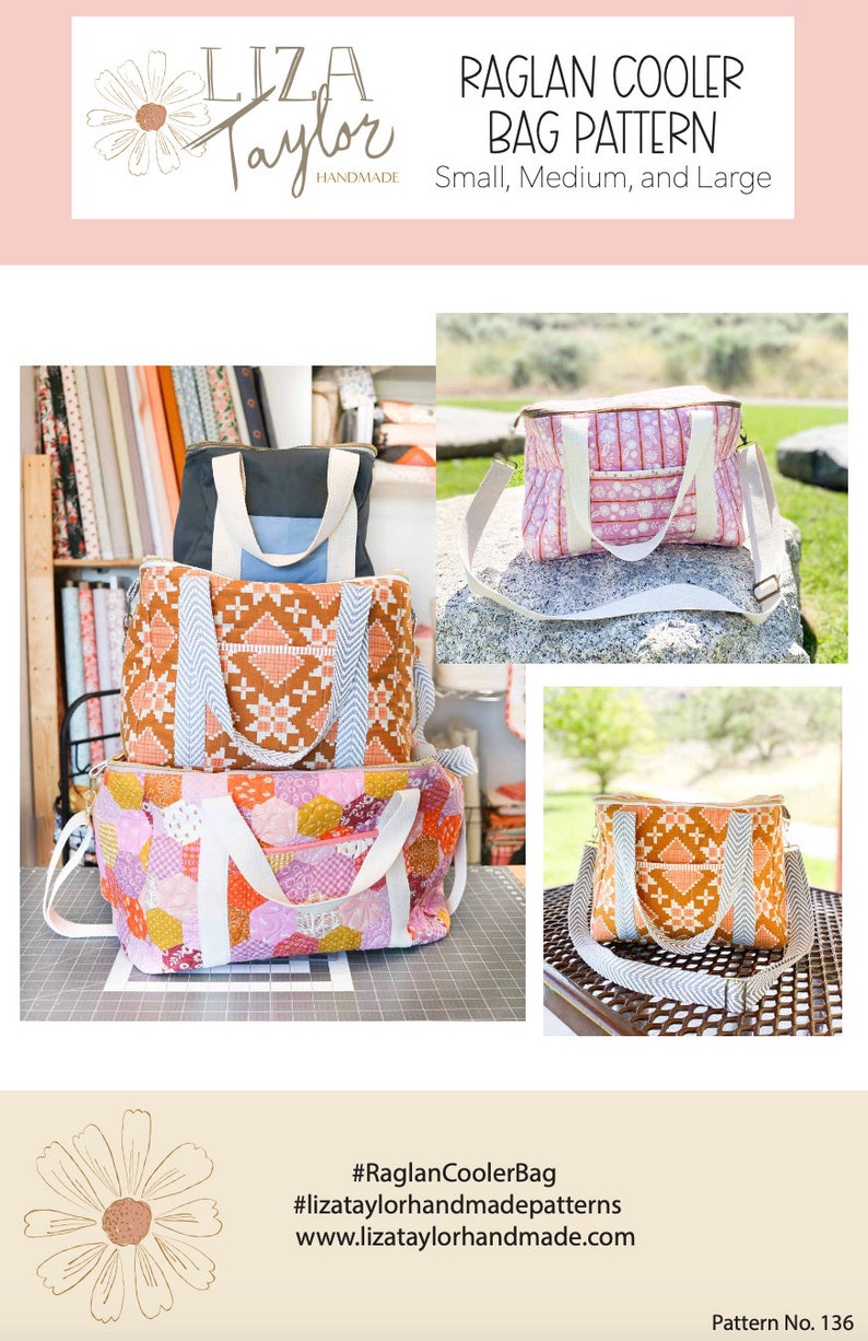 Raglan Cooler Bag Pattern - PDF Download - Etsy