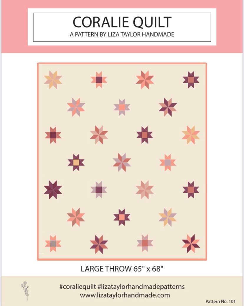 Coralie Quilt Pattern PDF Download - Etsy