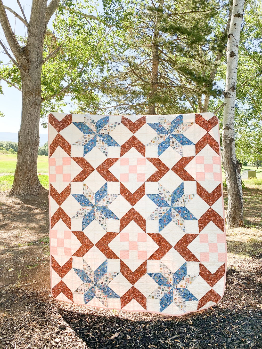 Cambridge Quilt Pattern - PDF Download - Etsy