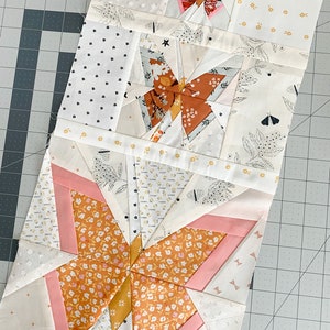 Take Flight Butterfly FPP Pattern - PDF Download - Foundation Paper Piecing - Etsy