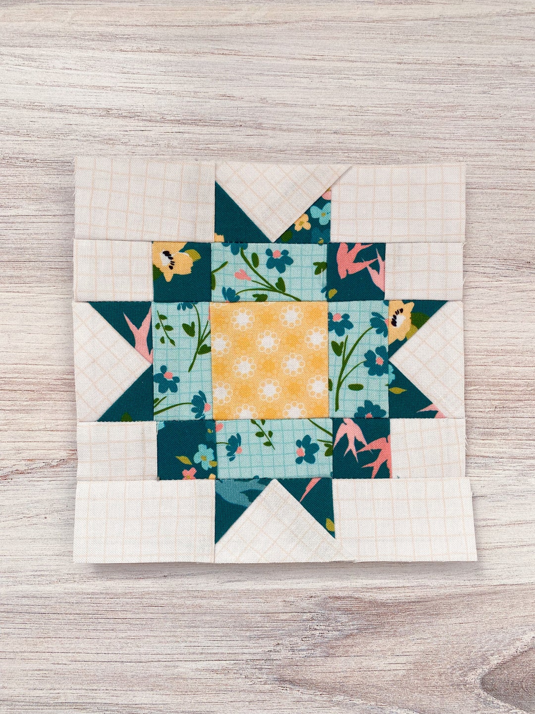 Maple Star FPP Pattern - PDF Download - Foundation Paper Piecing - Etsy