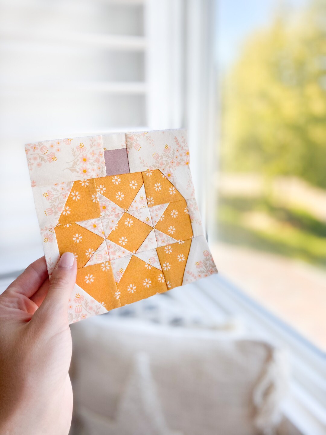 Mini Harvest Days Pumpkin FPP Pattern - PDF Download - Foundation Paper ...