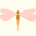 Dragonfly FPP Pattern - PDF Download - Foundation Paper Piecing - Etsy