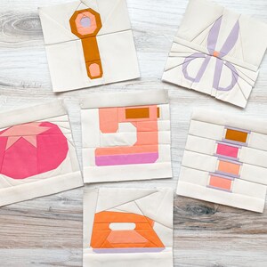 Bobbins FPP Pattern - PDF Download - Foundation Paper Piecing - Etsy