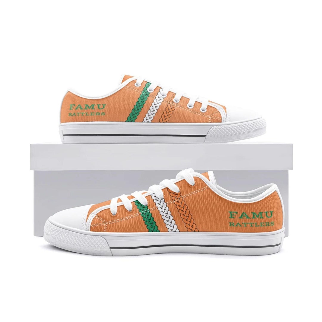 FAMU RATTLERS Custom Sneakers, Florida A&M University, Famu Rattlers ...