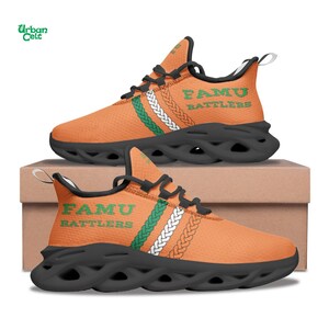 FAMU RATTLERS Custom Sneakers, Florida A&M University, Famu Rattlers ...