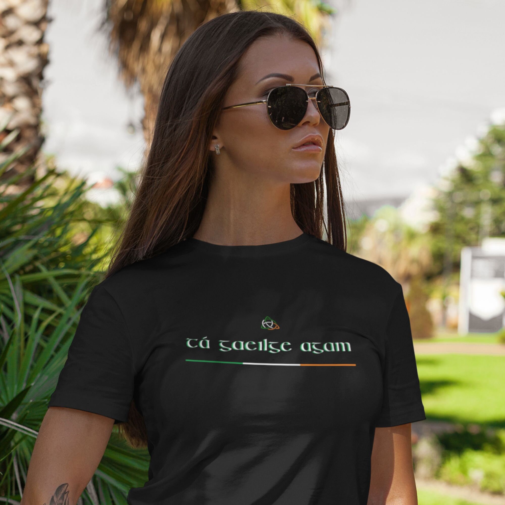 Ta Gaeilge Agam I Speak Irish T-shirt Irish Gaelic Language - Etsy