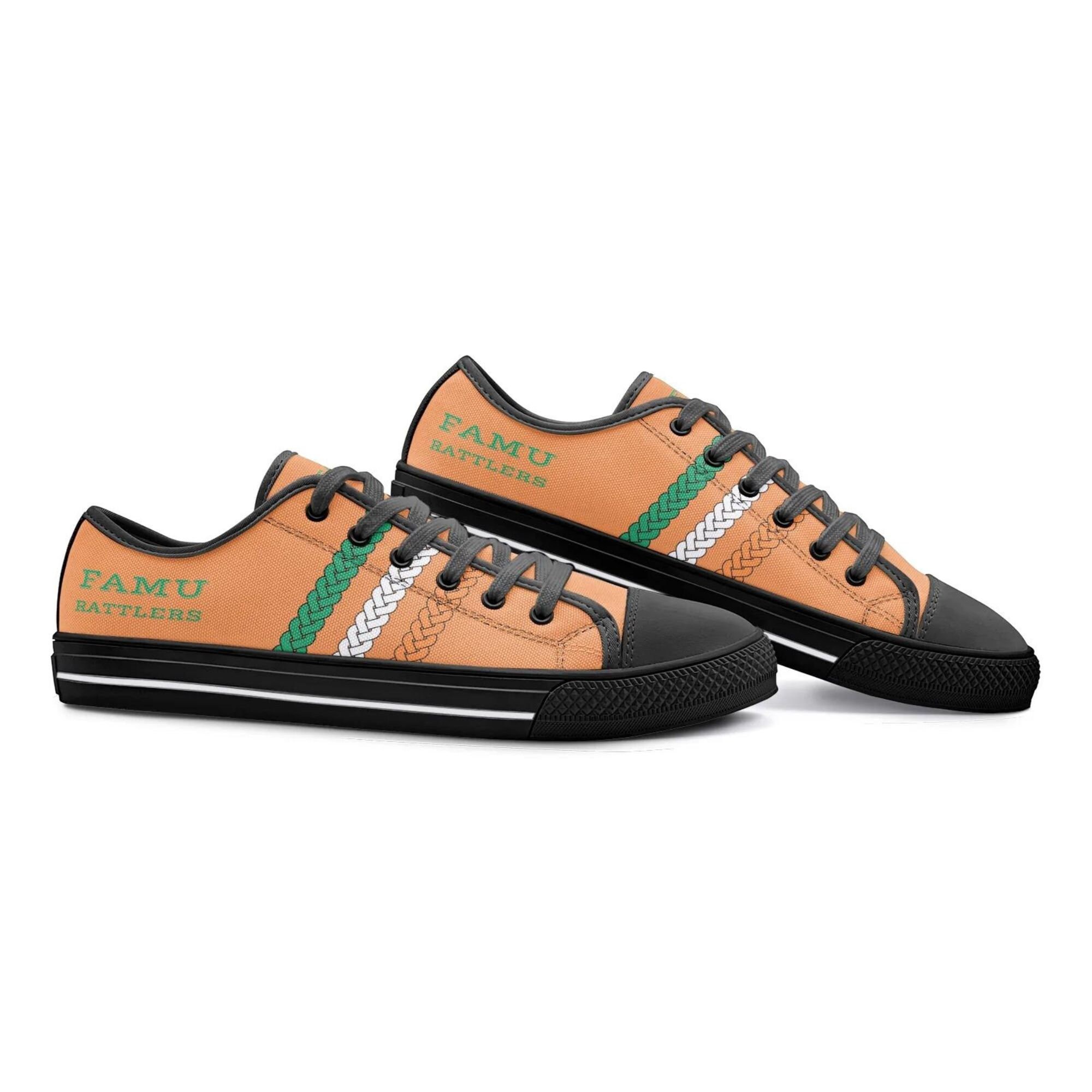 FAMU RATTLERS Custom Sneakers, Florida A&M University, Famu Rattlers ...