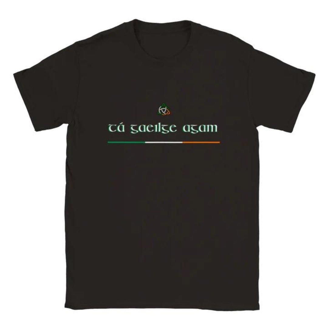 Ta Gaeilge Agam I Speak Irish T-shirt, Irish Gaelic Language Shirt ...