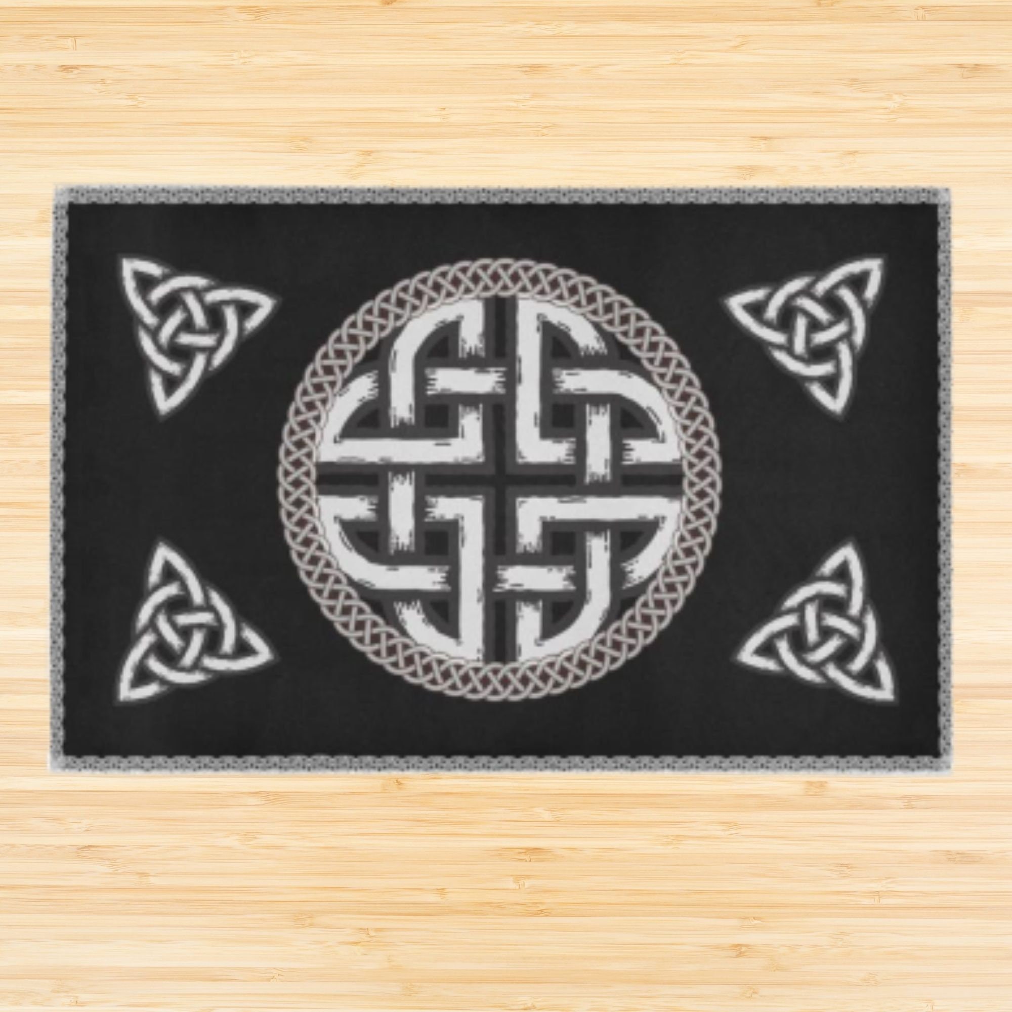 Celtic Knot Area Rug, Celtic Symbols, Celtic Knot Style Floor Rug ...