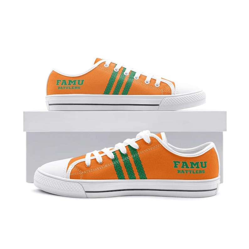 Famu Rattlers Custom Sneakers, Florida A&M University, Famu Rattlers ...