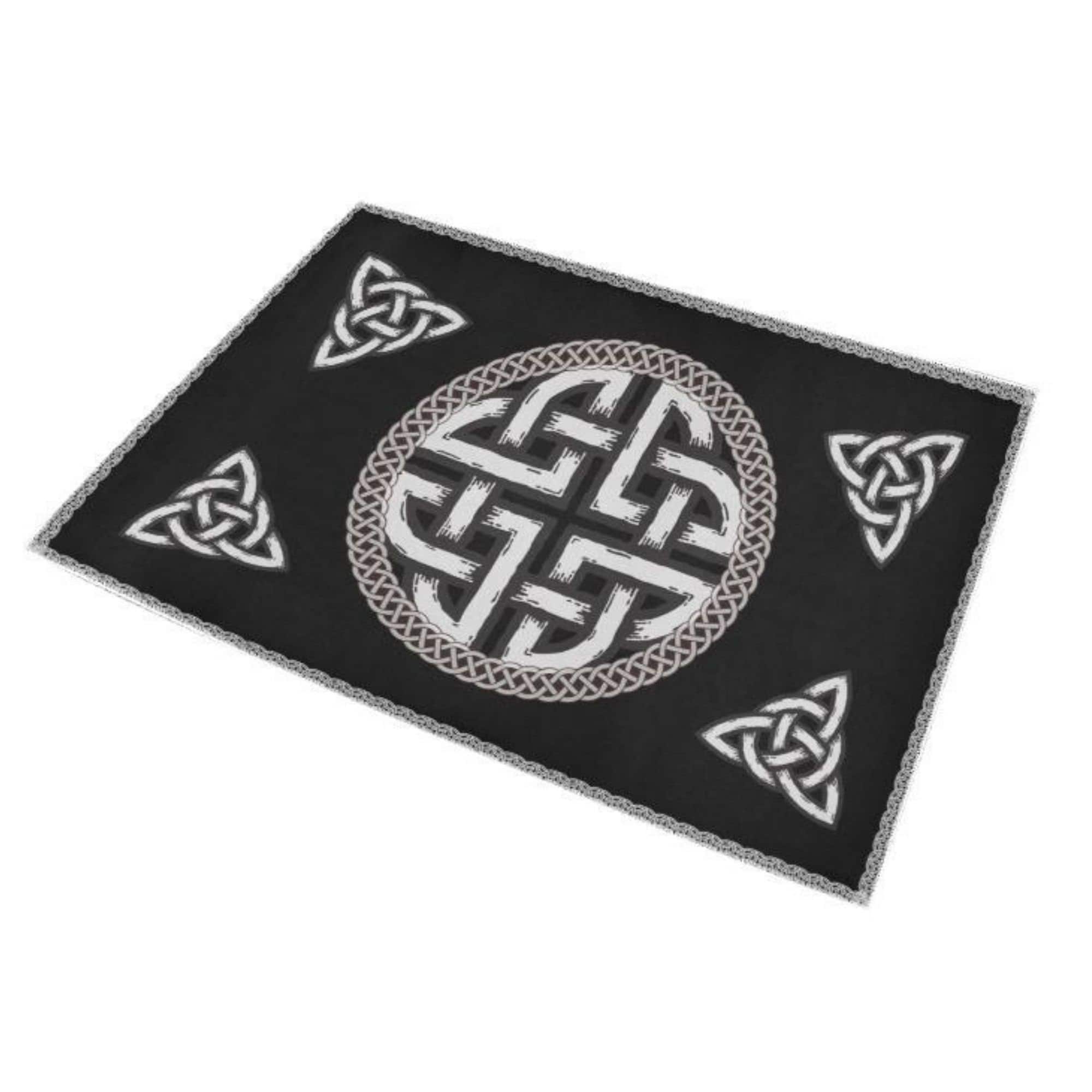 Celtic Knot Area Rug, Celtic Symbols, Celtic Knot Style Floor Rug ...