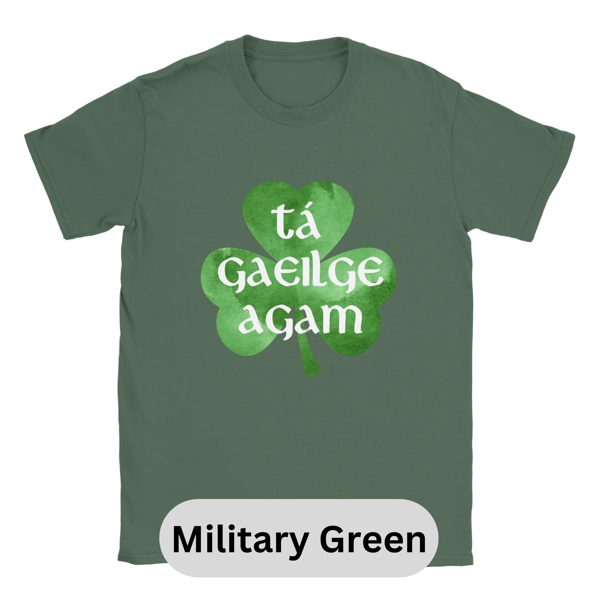 Ta Gaeilge Agam I Speak Irish T-shirt, Irish Gaelic Language Shirt ...