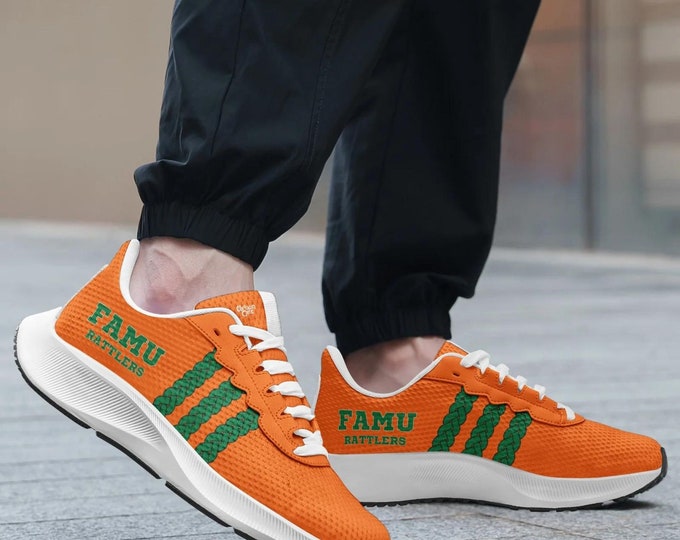 FAMU RATTLERS Custom Sneakers, Florida A&M University, Famu Rattlers ...