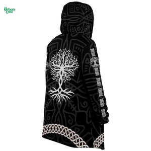 Celtic Tree of Life Cloak, Norse Celtic Tree of Life Cape, Oversized ...