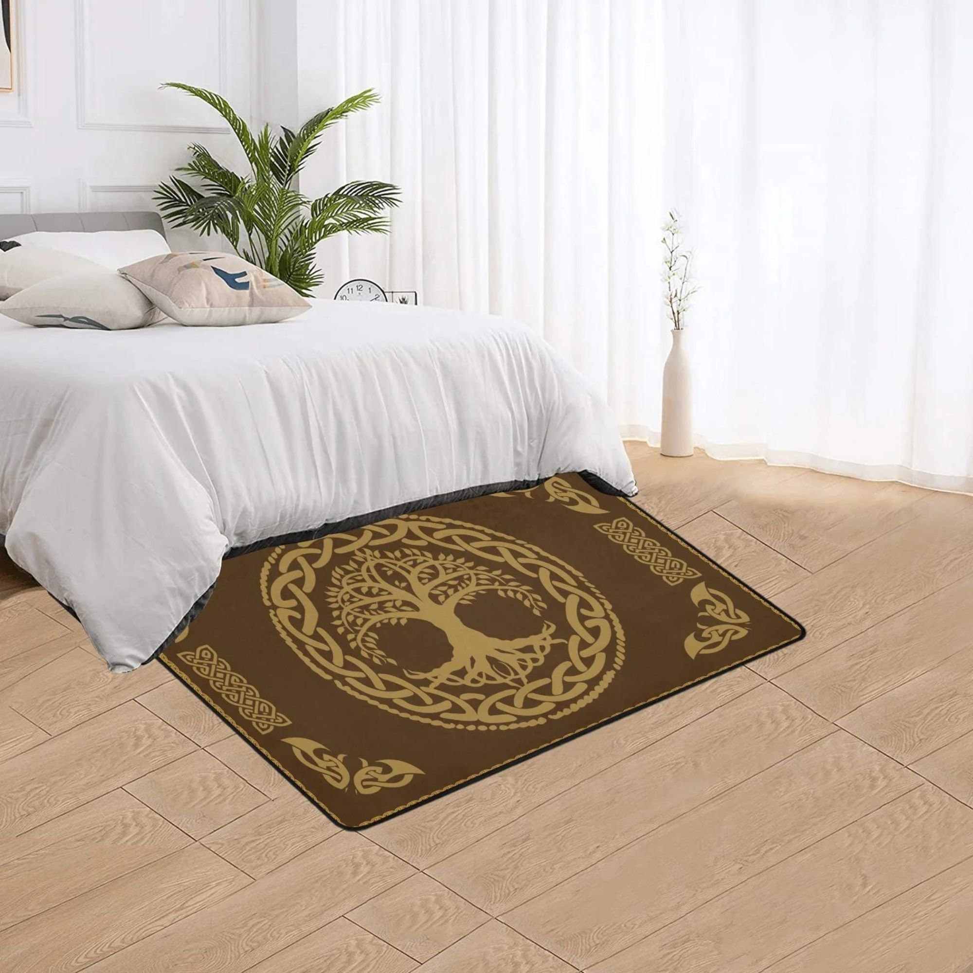 Celtic Tree of Life Rug, Celtic Symbols, Celtic Knot Style Floor Rug ...