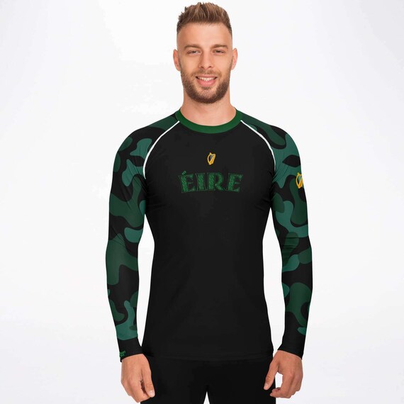 Eire Camo UV Rashguard Custom Irish Camo UV Rashguard - Etsy