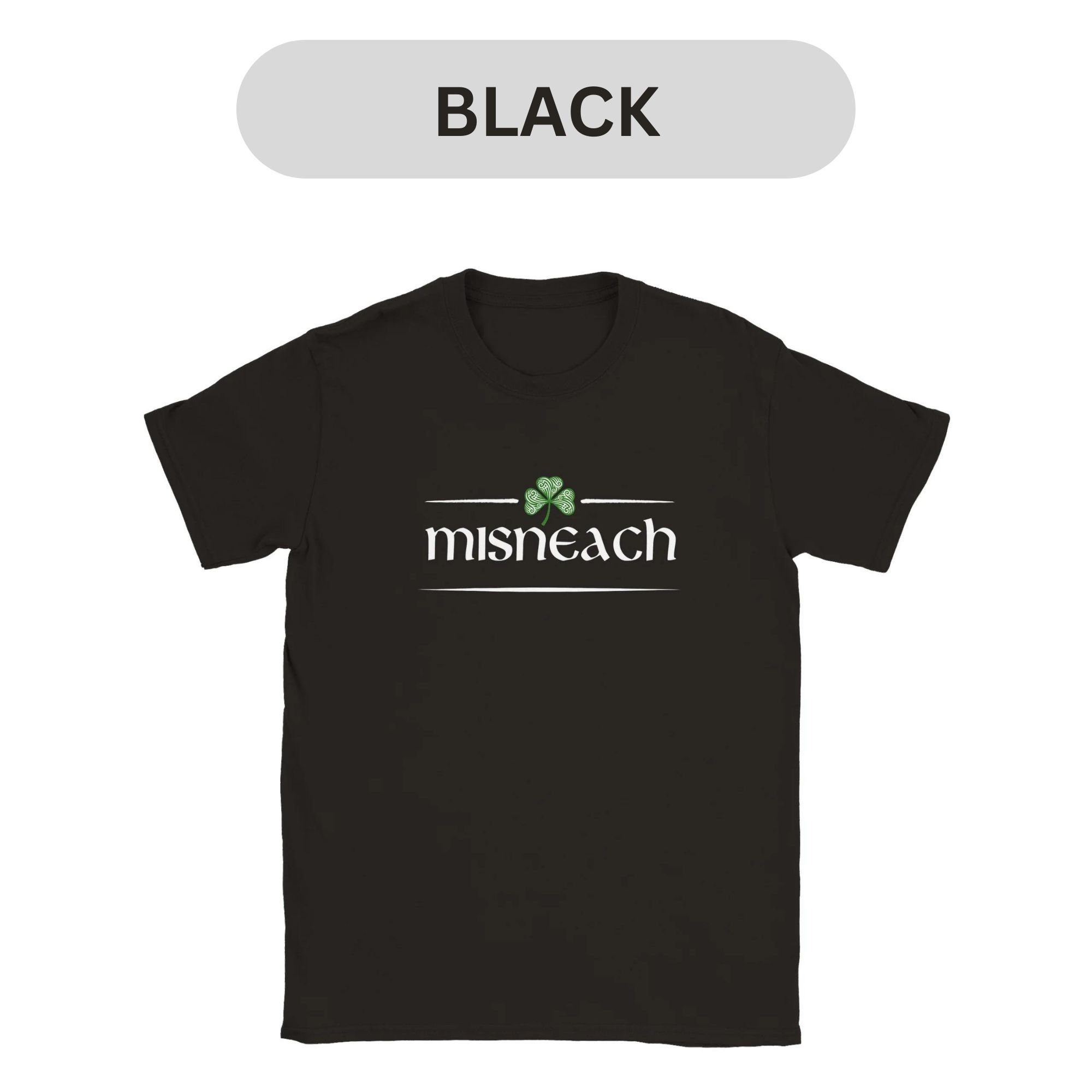 Misneach Irish Courage, Irish Language Saying Shirt, Irish Heritage T ...