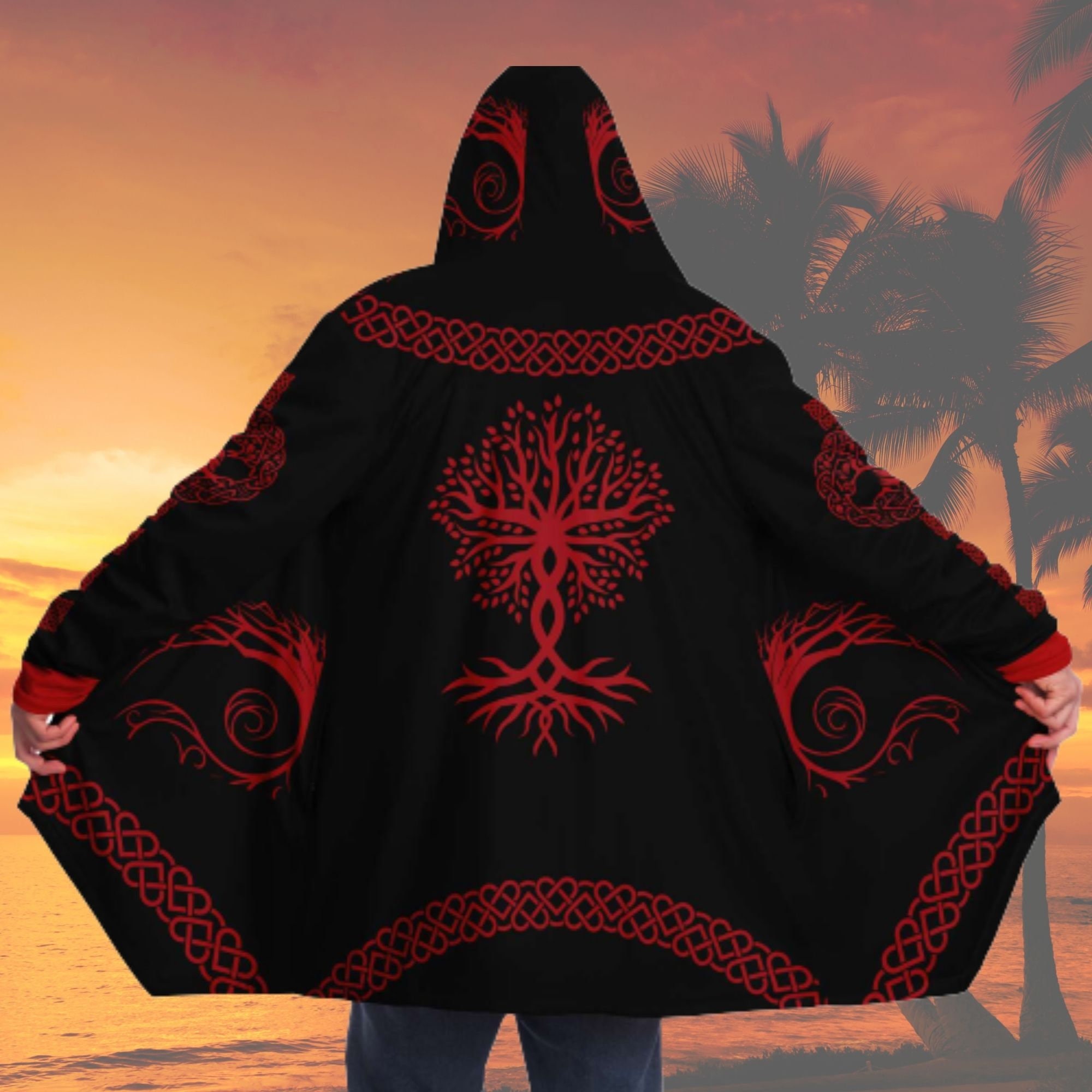 Yggdrasil Norse Tree of Life Cloak, Celtic Tree of Life Cloak ...