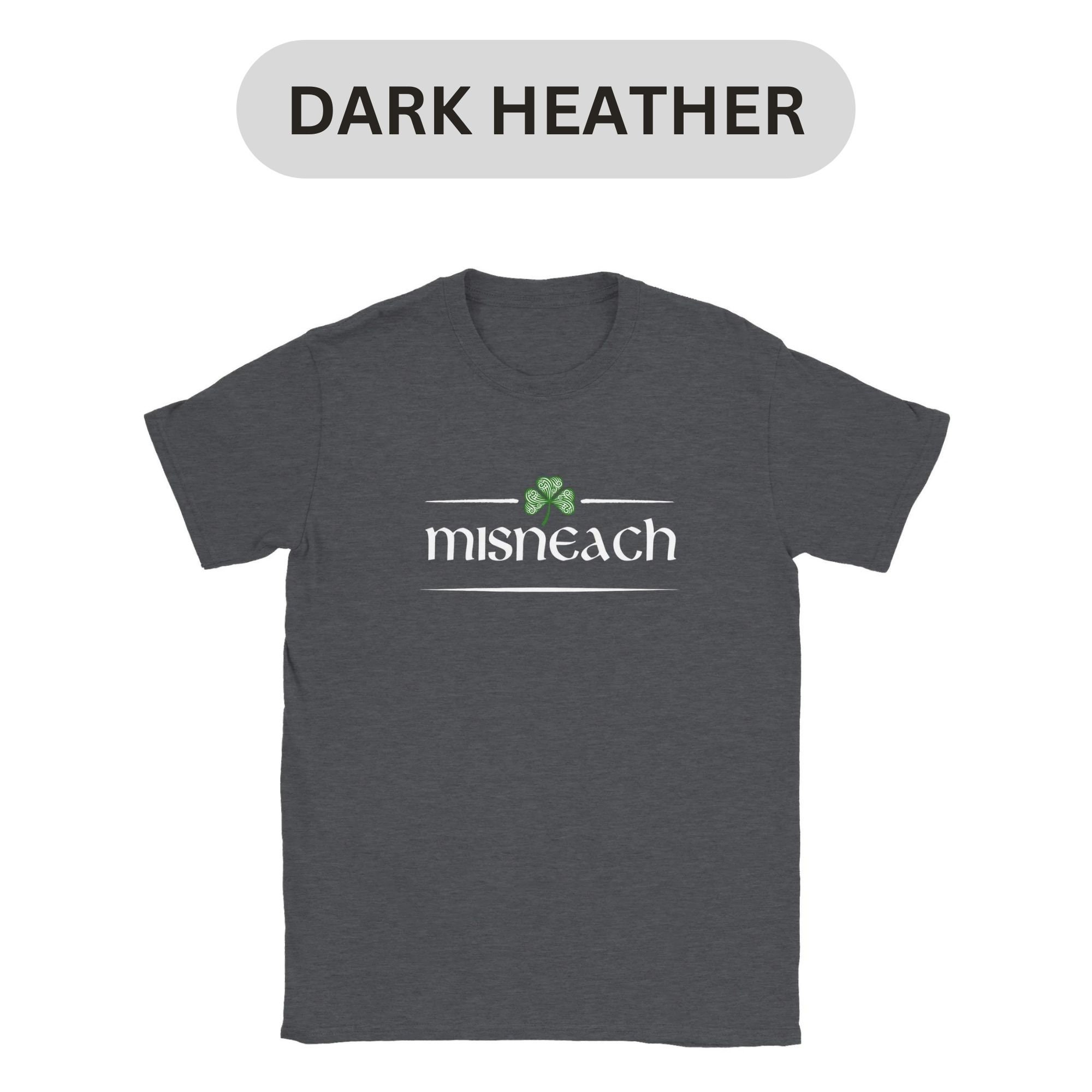 Misneach Irish Courage, Irish Language Saying Shirt, Irish Heritage T ...