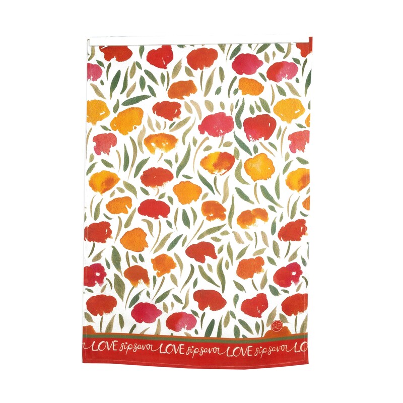 Poppy Towel - Etsy