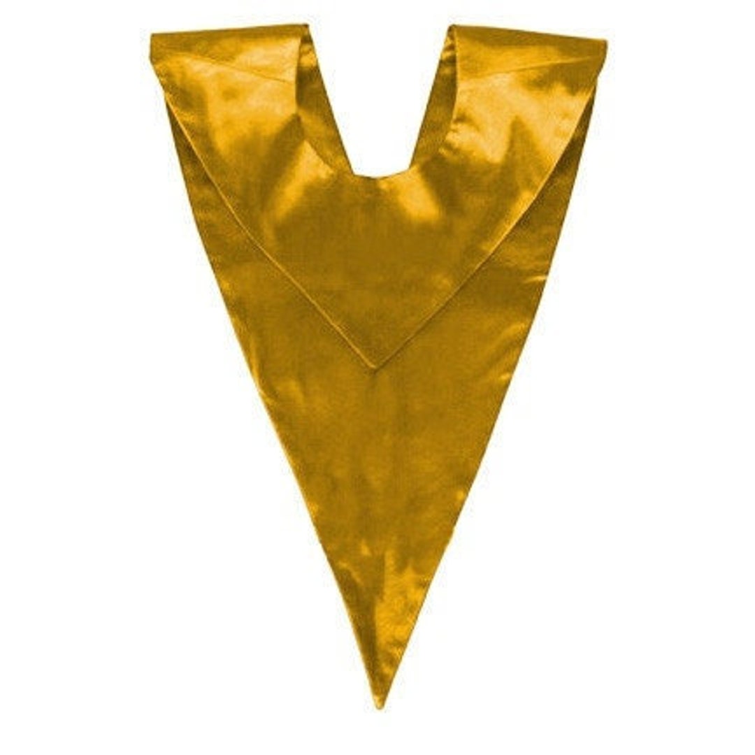 Satin Graduation V Stoles | Choir or Clergy V Stoles | Available in 10 ...
