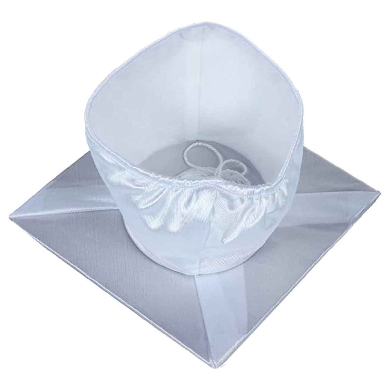 Shiny White Graduation Cap With Tassel 2023 Date Drop Blank - Etsy