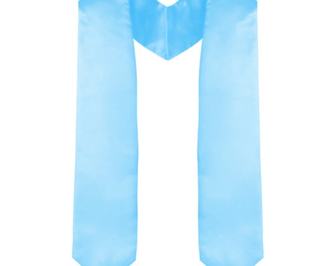 Satin Graduation V Stoles Choir or Clergy V Stoles Available in 10 ...