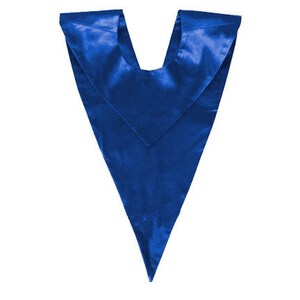 Satin Graduation V Stoles | Choir or Clergy V Stoles | Available in 10 ...