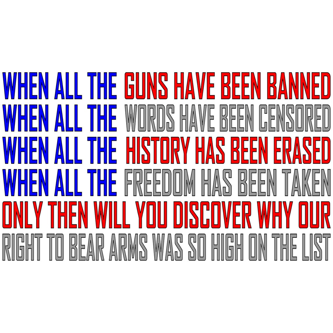 Second Amendment Flag Svg, Patriotic Svg, USA Svg, Right to Bear Arms ...