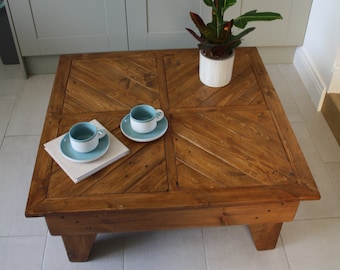 Handmade Rustic Coffee Table Made From Old French Oak - Etsy UK