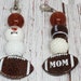 Football Mom Keychain, Football, Football Mom, Sports, Sports Mom ...