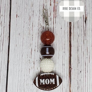 Football Mom Keychain, Football, Football Mom, Sports, Sports Mom ...