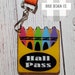 Classroom Hall Passes, Hall Pass, Teacher Gift, Classroom Gift, Gift ...