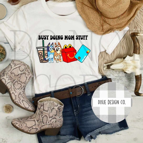 Busy Doing Mom Stuff Svg - Etsy